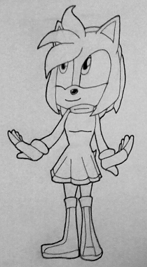 How I Draw Mobians (Female) by SonicAnon