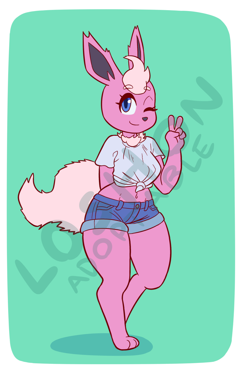 Flareon Adoptable (sold) by Loshon