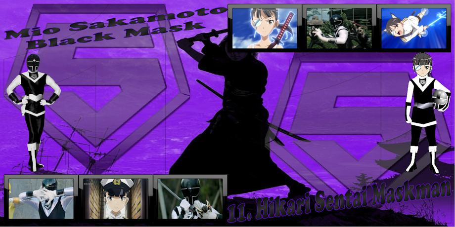 Anime Maskman Characters by RangerAnime