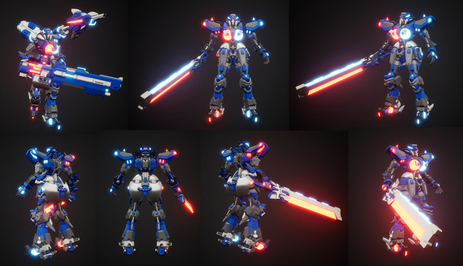 Police Mech by ChaosSabre