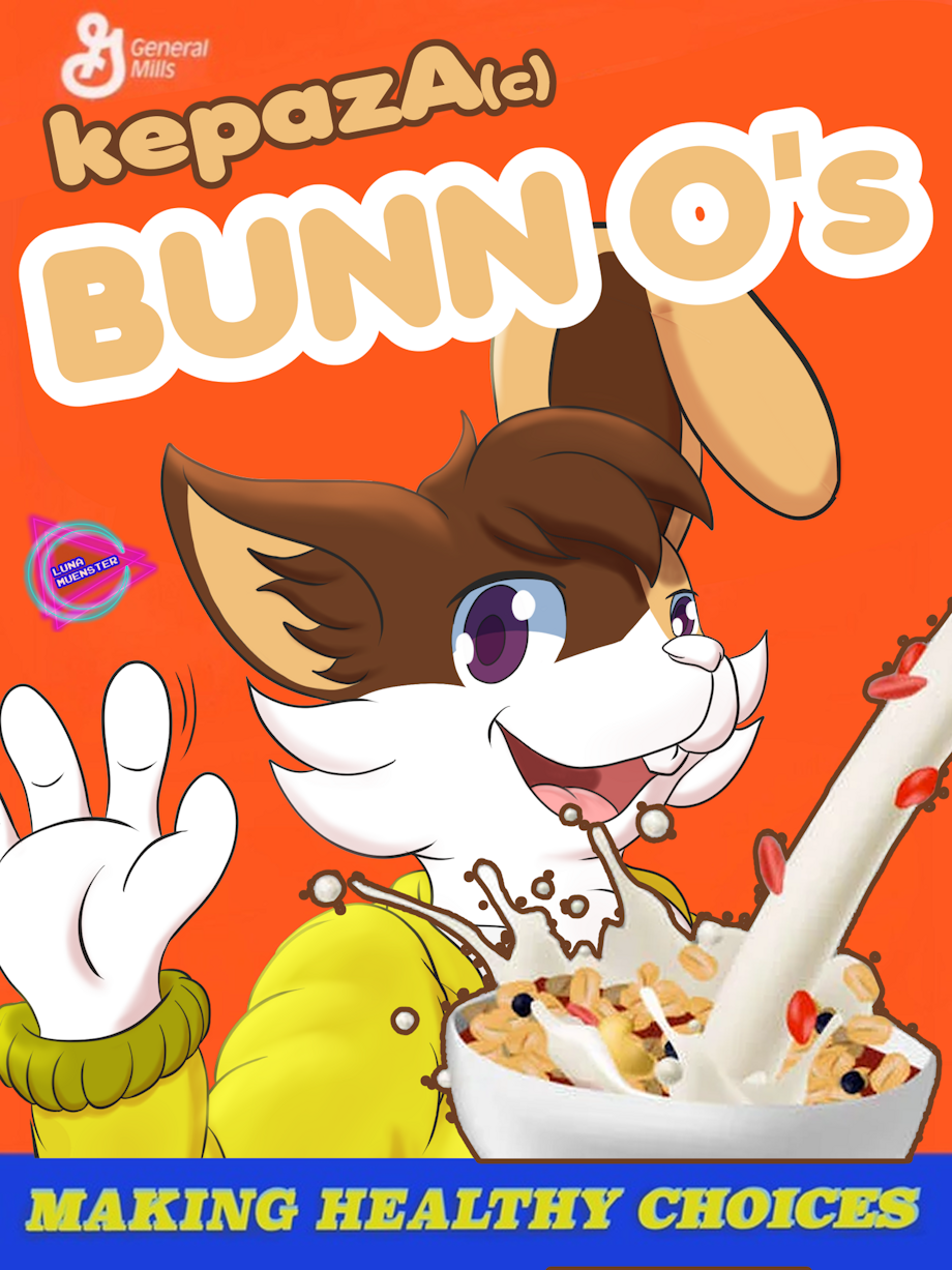 New Cereal Mascot Bunn Os By Lunamuenster