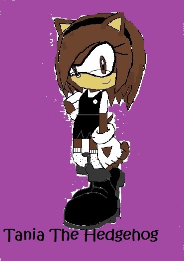 tania the hedgehog by pucca1412